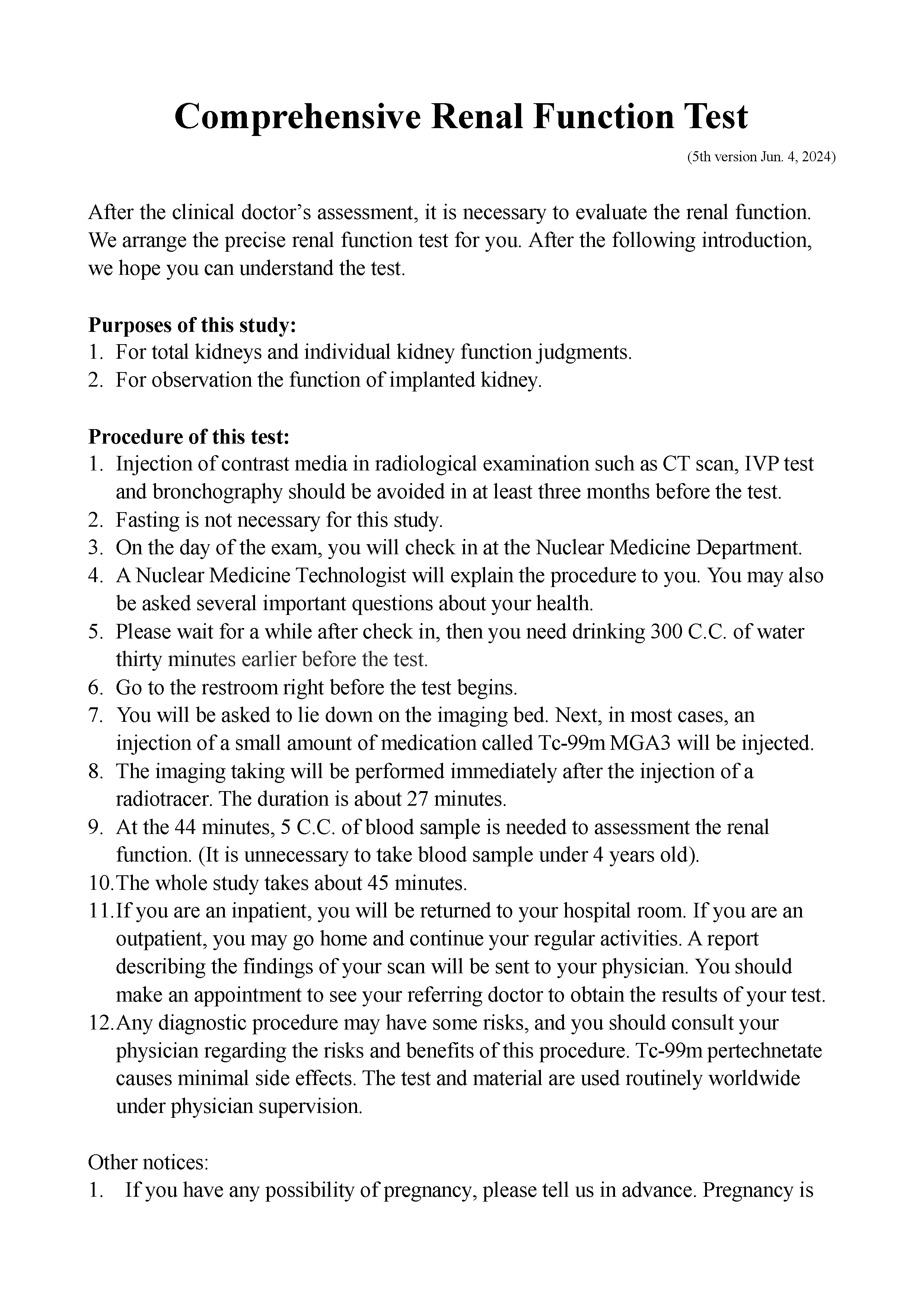 Taichung Veterans General Hospital(臺中榮民總醫院) - - (Comprehensive Renal ...